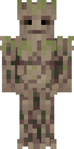 Groot / Minecraft Skin Database